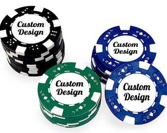 Custom Poker Chips - Etsy