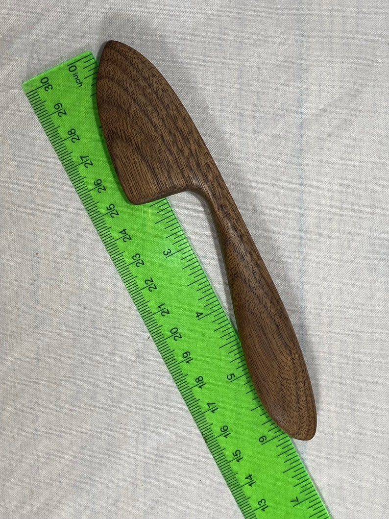 Walnut Wood Spreader Hand Carved Wooden Utensil Traditional Wood ...