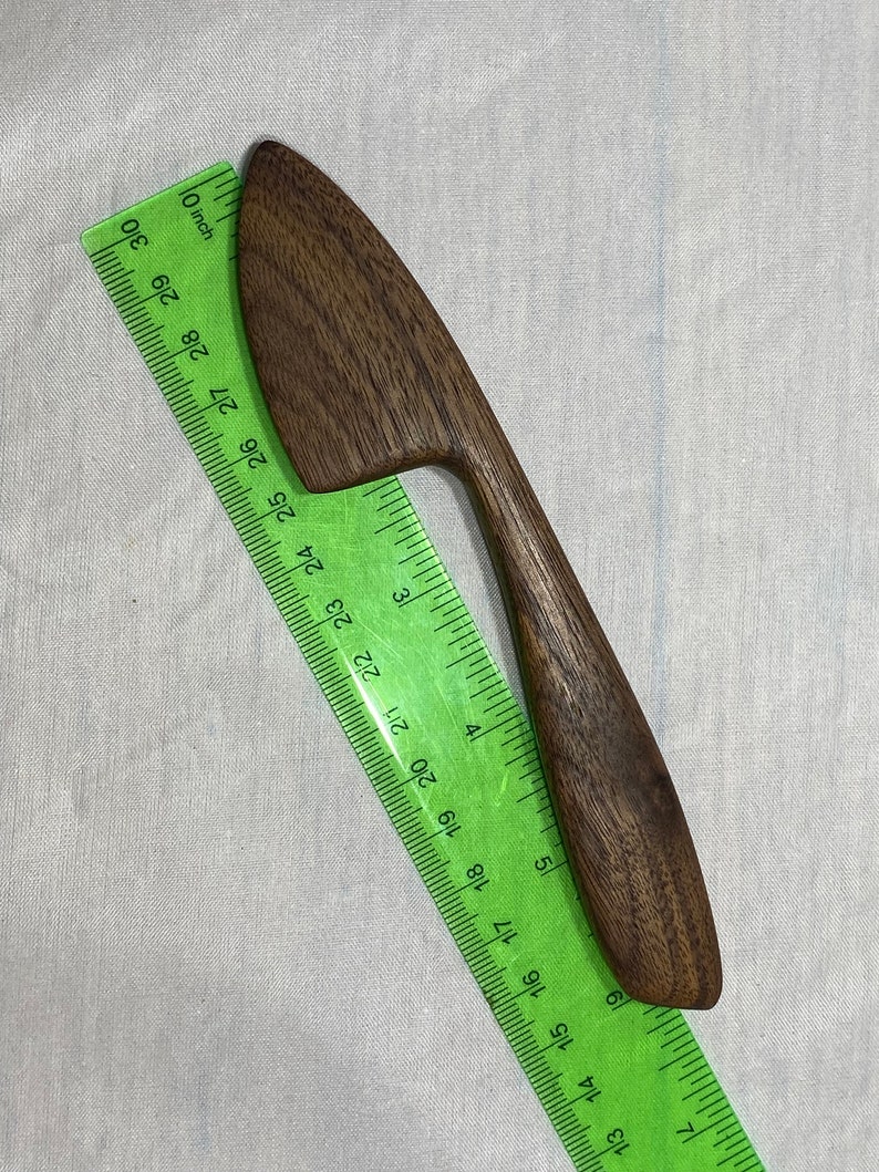 Walnut Wood Spreader | Hand Carved Wooden Utensil | Traditional Wood ...