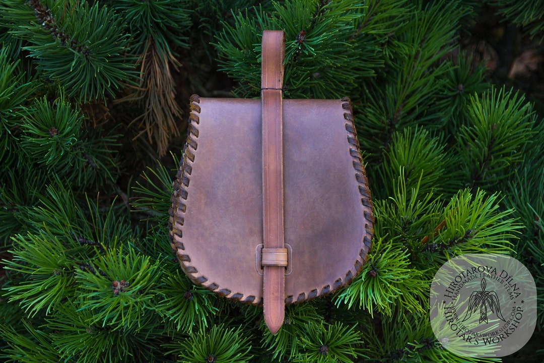 Medieval Pouch, Leather Bag, Tarsoly Athis - Etsy