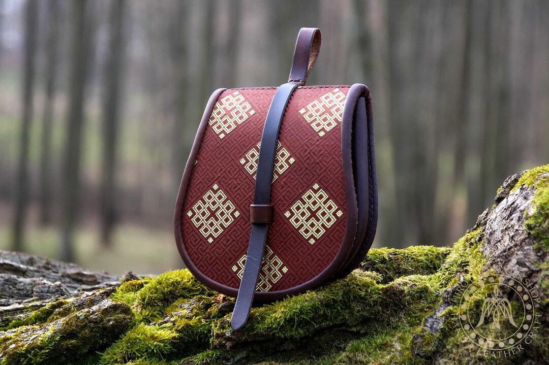 Medieval Brocade Bag Sibyla - Etsy