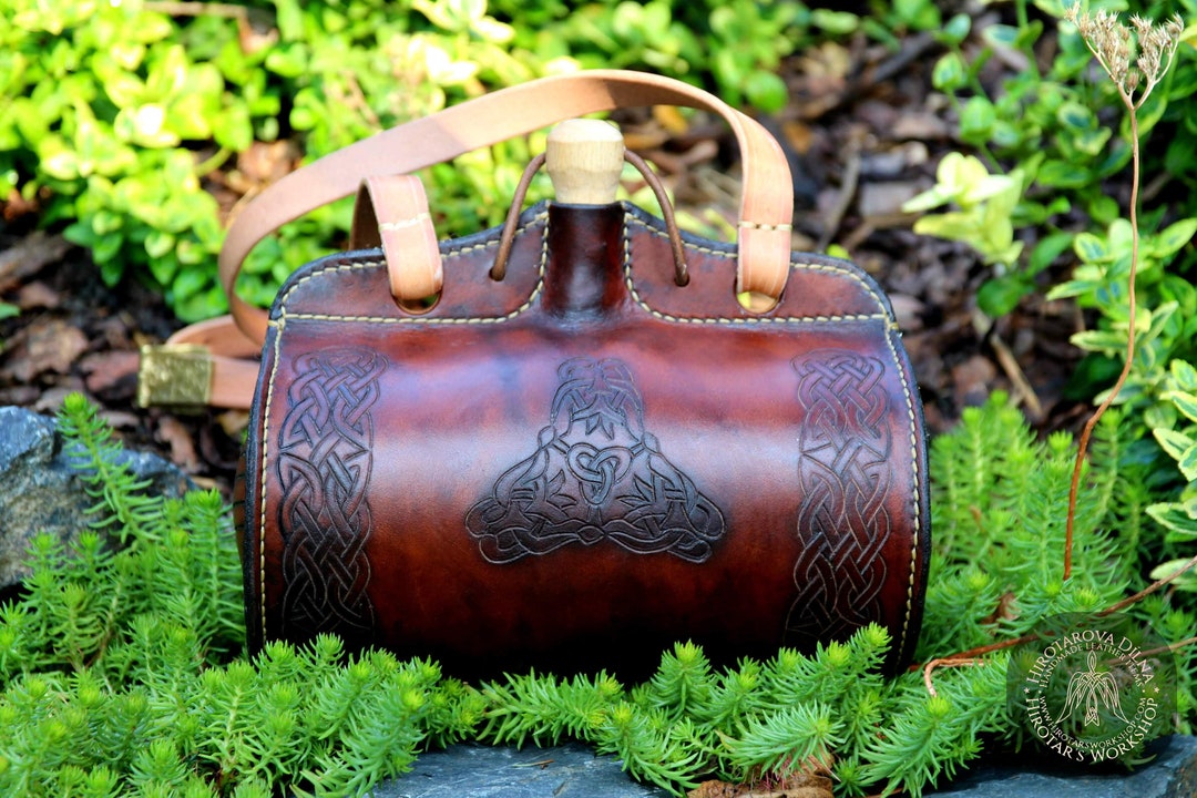 Leather Costrel 3,2l - Etsy