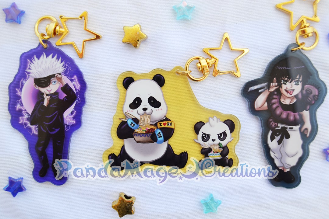 Cursed Anime Sorcerer Charms - Etsy