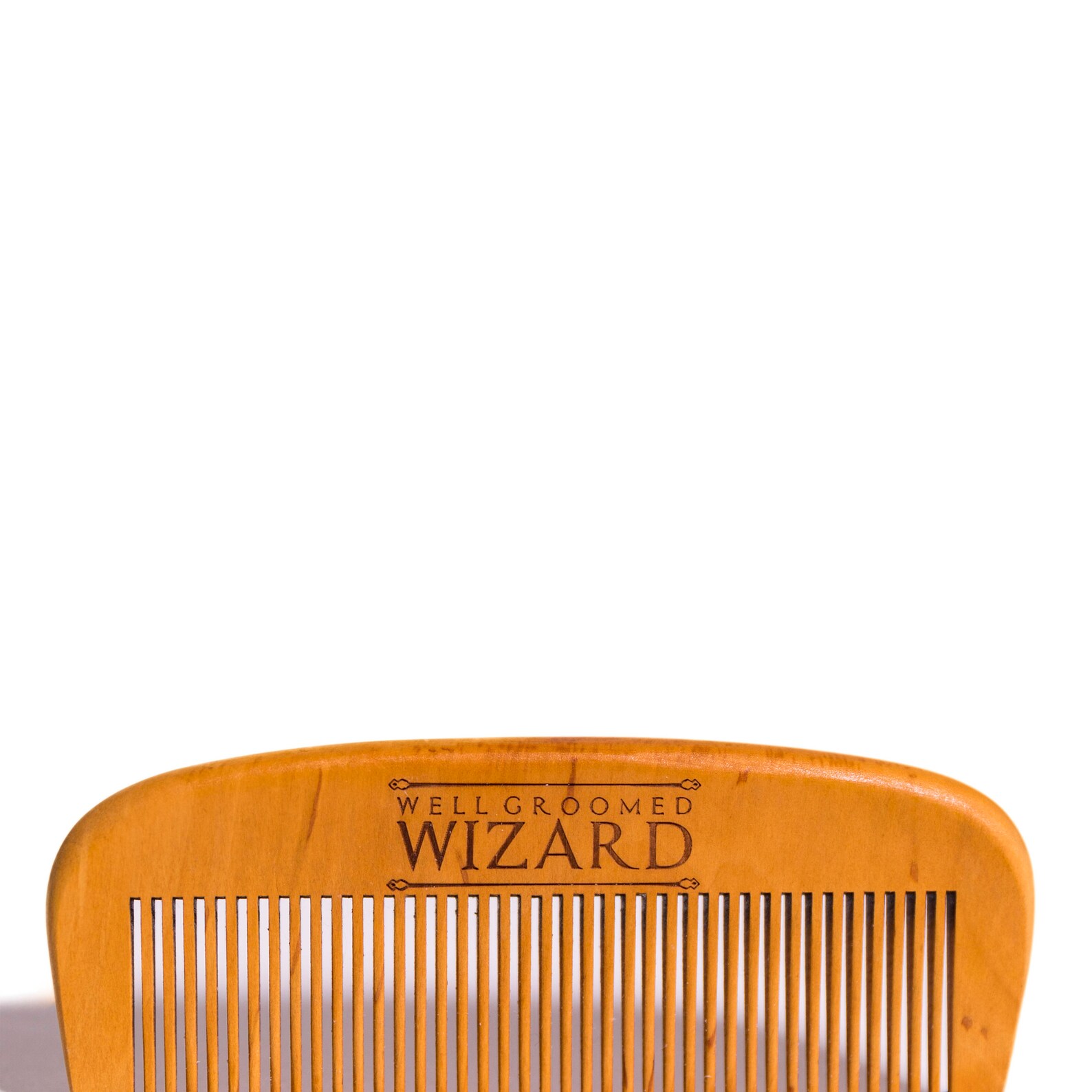 Beard Comb Wooden Anti Static Classic Beard and Hair Comb by - Etsy