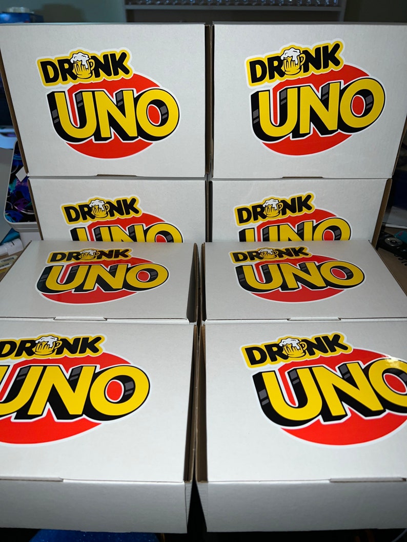 Drunk Uno Game - Etsy