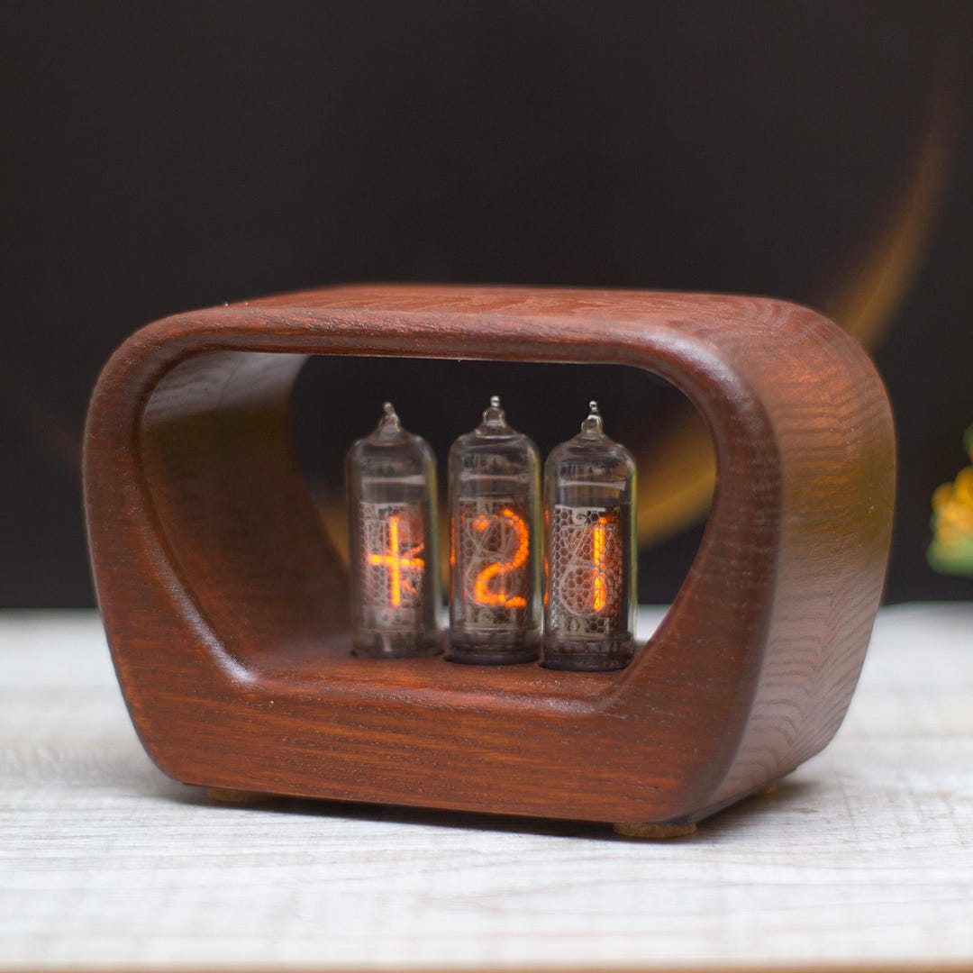 Nixie Lamp Thermometer With Wi-fi. Room and City Temperature. Mid ...