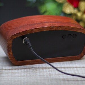 Nixie Tube Clock IN12. Mid Century Style. Old Radio Style 4 - Etsy