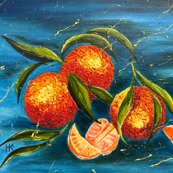 Citrus Painting - Etsy