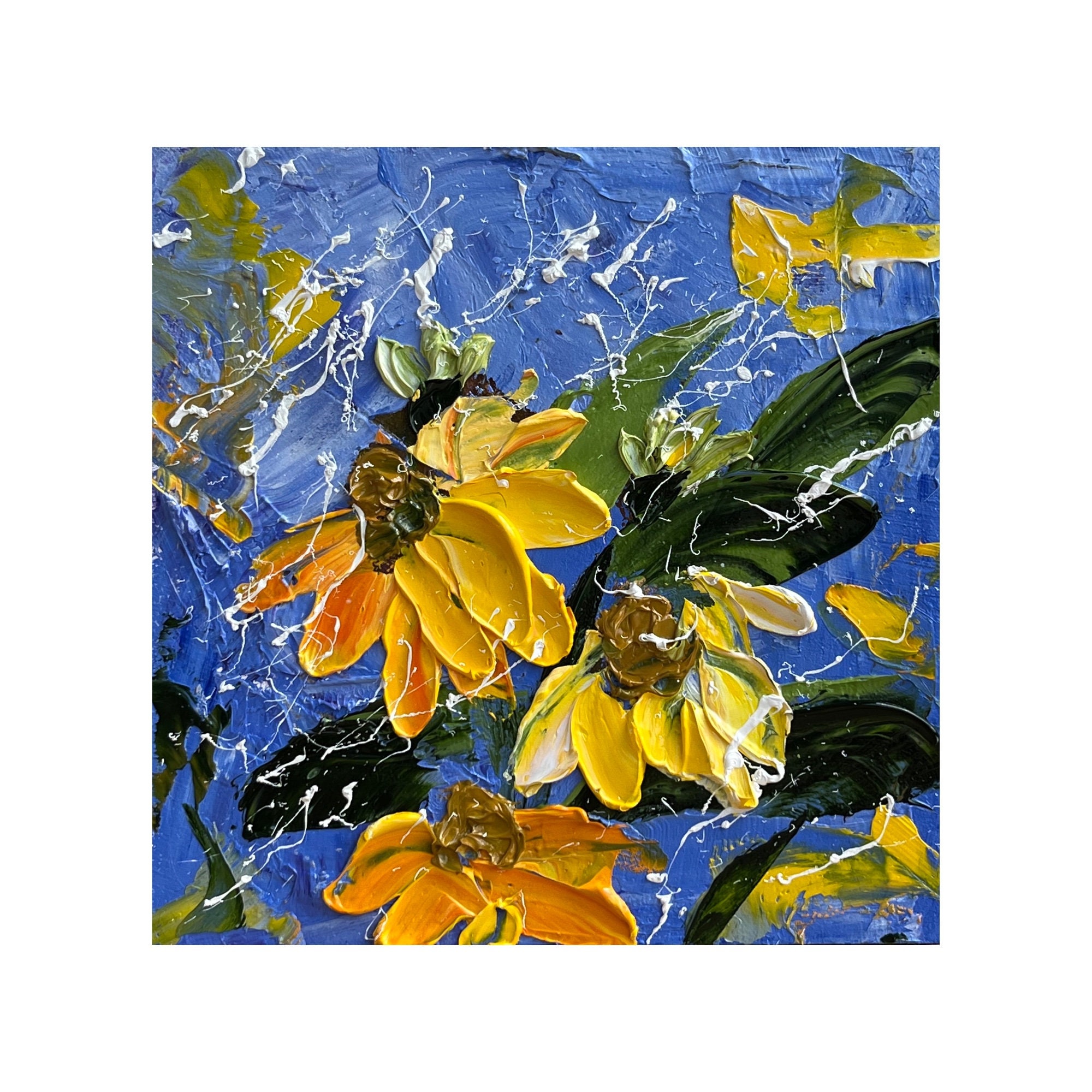 Yellow Flower Painting