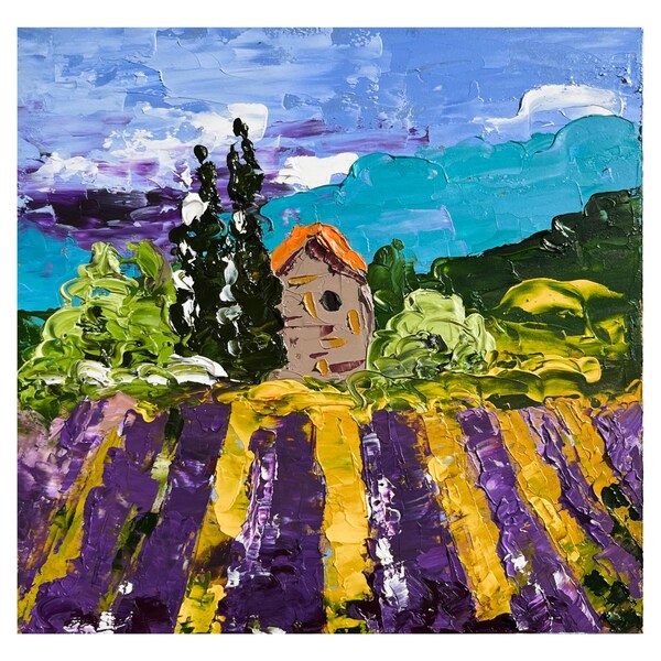 Provence Landscape - Etsy