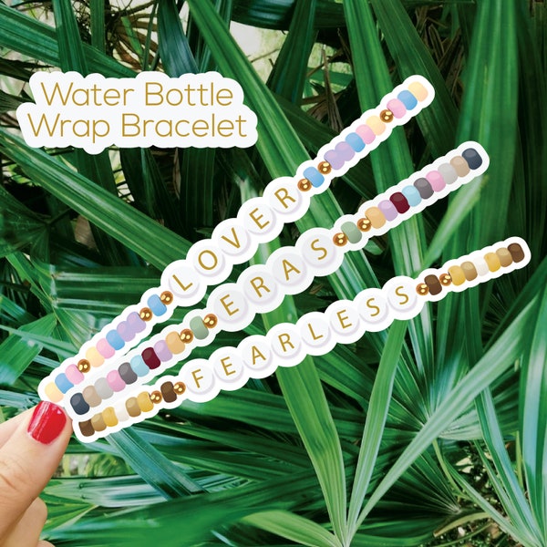 Friendship Bracelet Water Bottle Stickers - Etsy