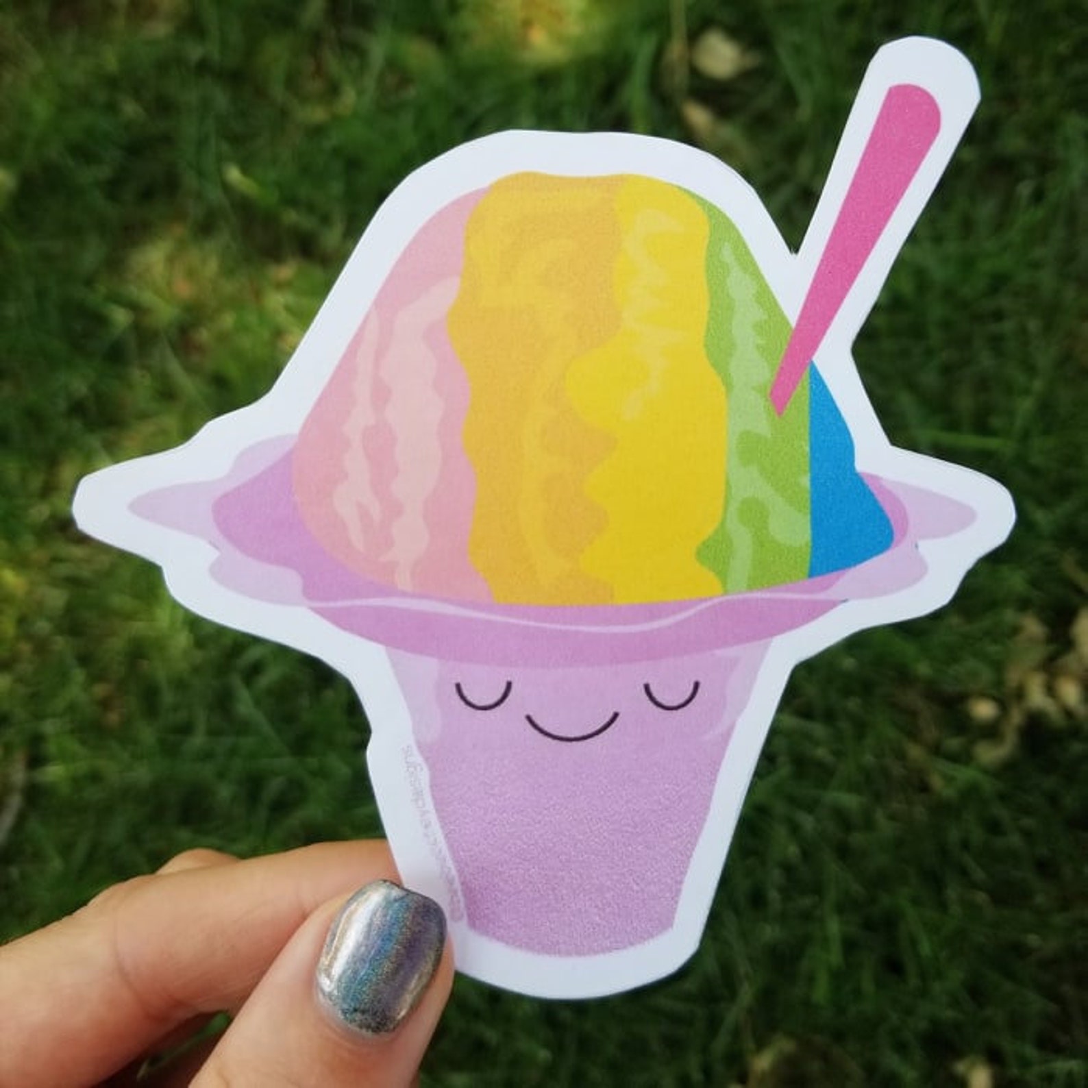 Hawaiian Shave Ice Stickers - Etsy