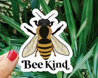Bee Kind Sticker - Etsy