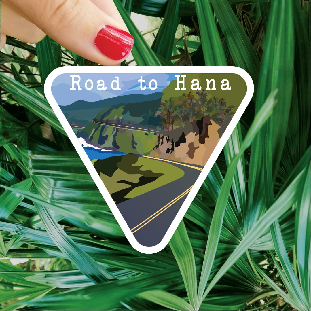 Road to Hana Sticker - Etsy