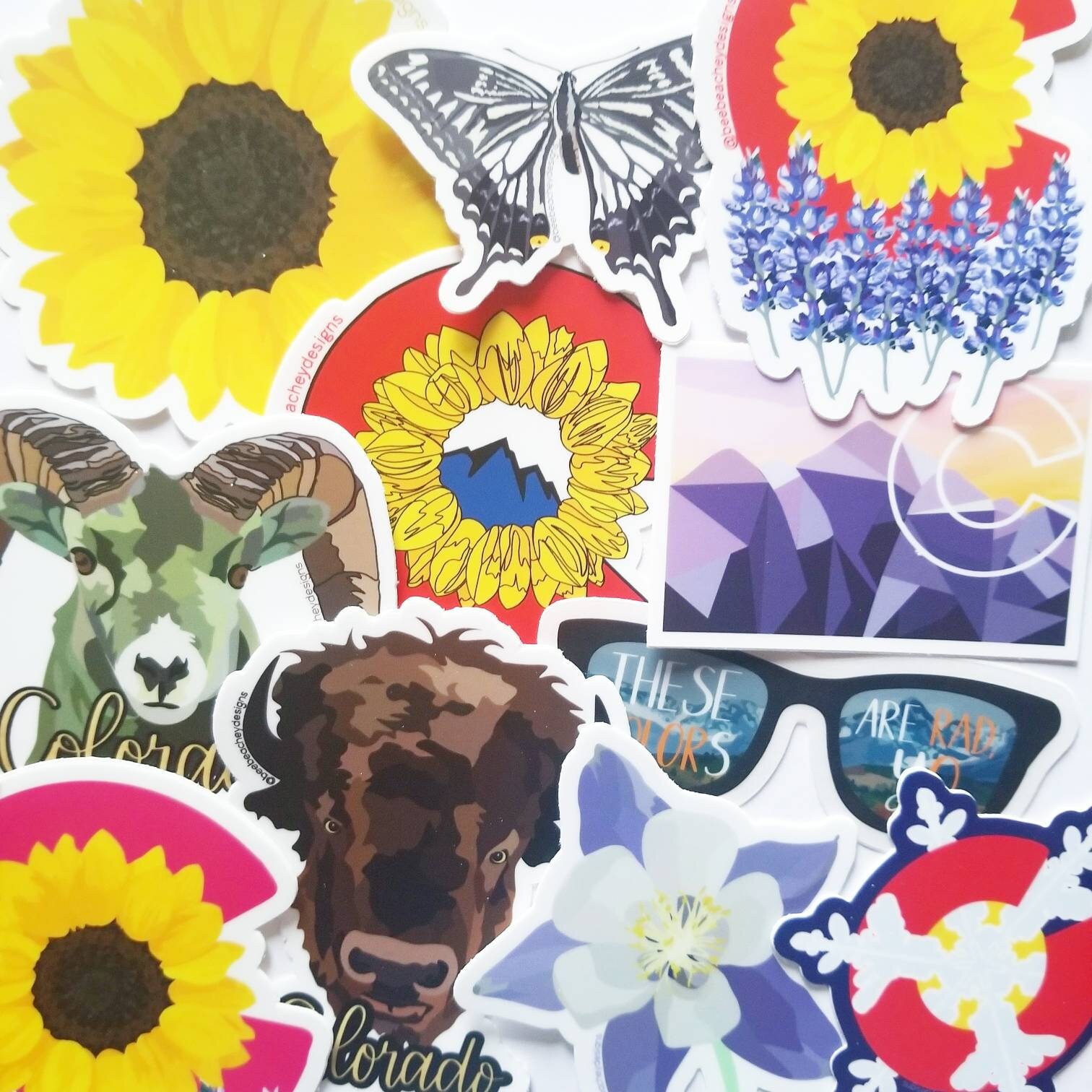 Mystery Sticker Pack | Etsy