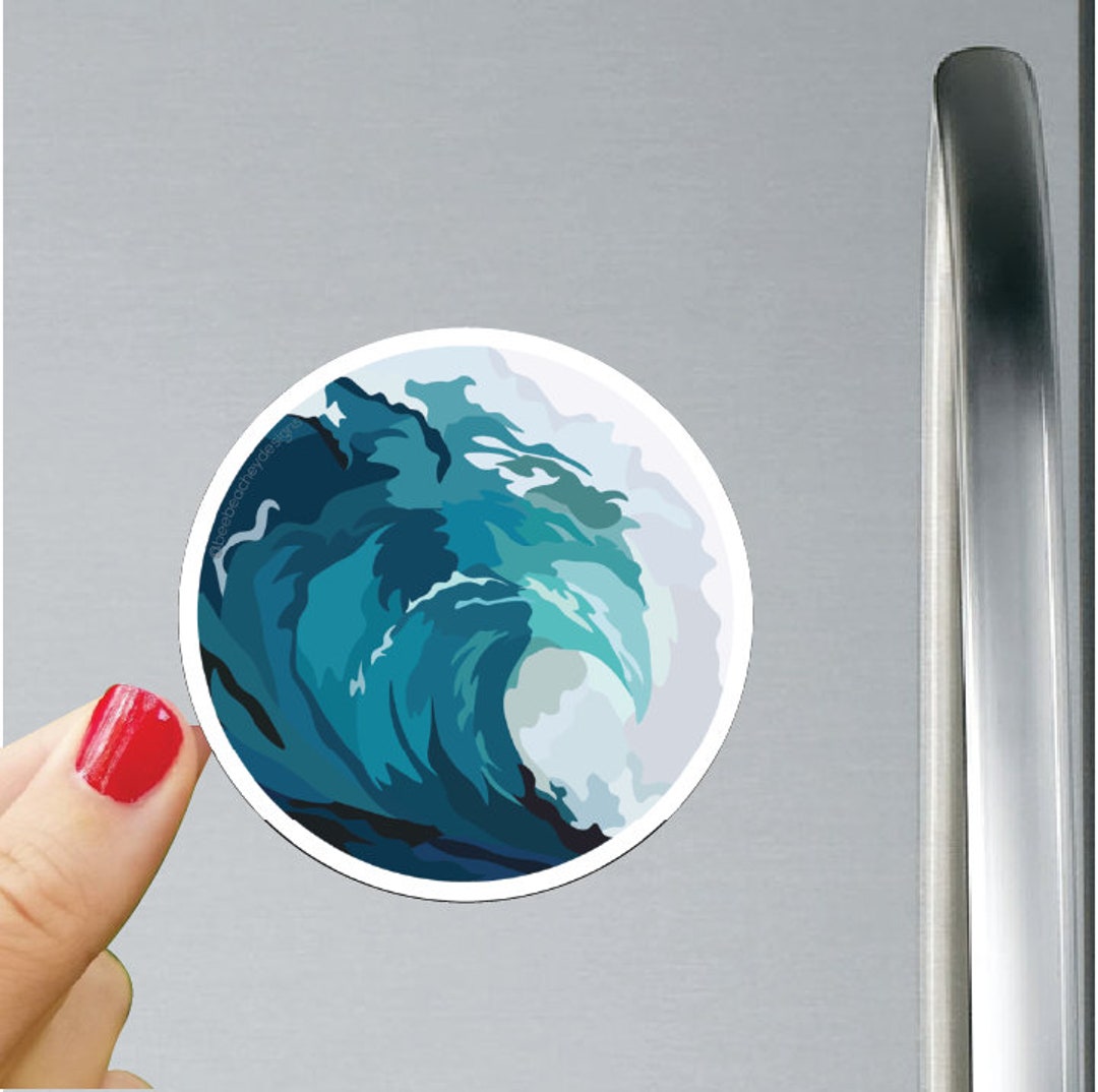 Surf Magnet - Etsy
