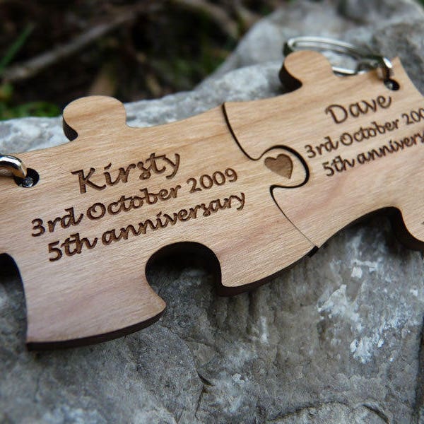 Jigsaw Keyring - Etsy UK