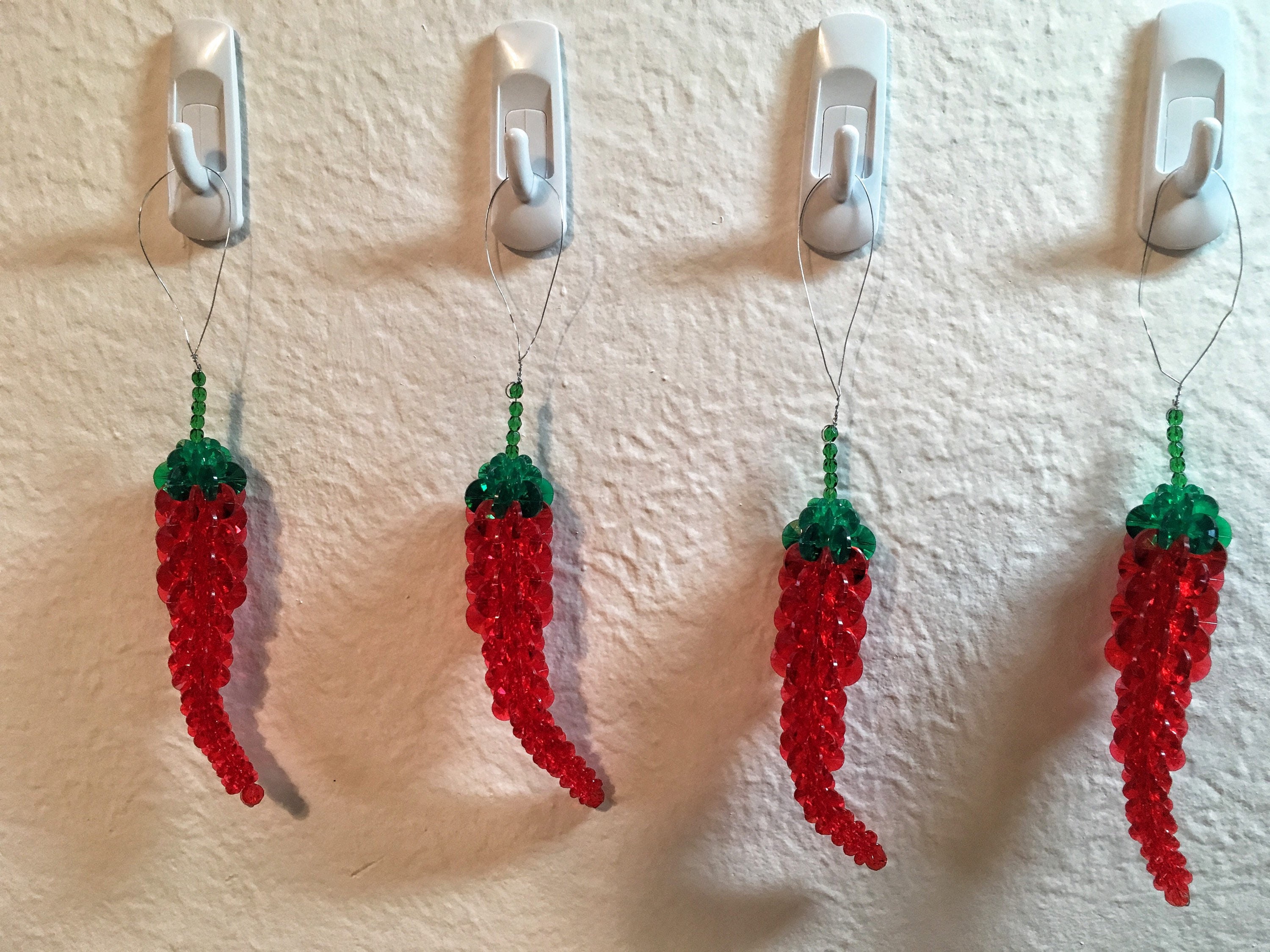 Christmas Red Chili Ornaments, Christmas Favor, Christmas Home ...