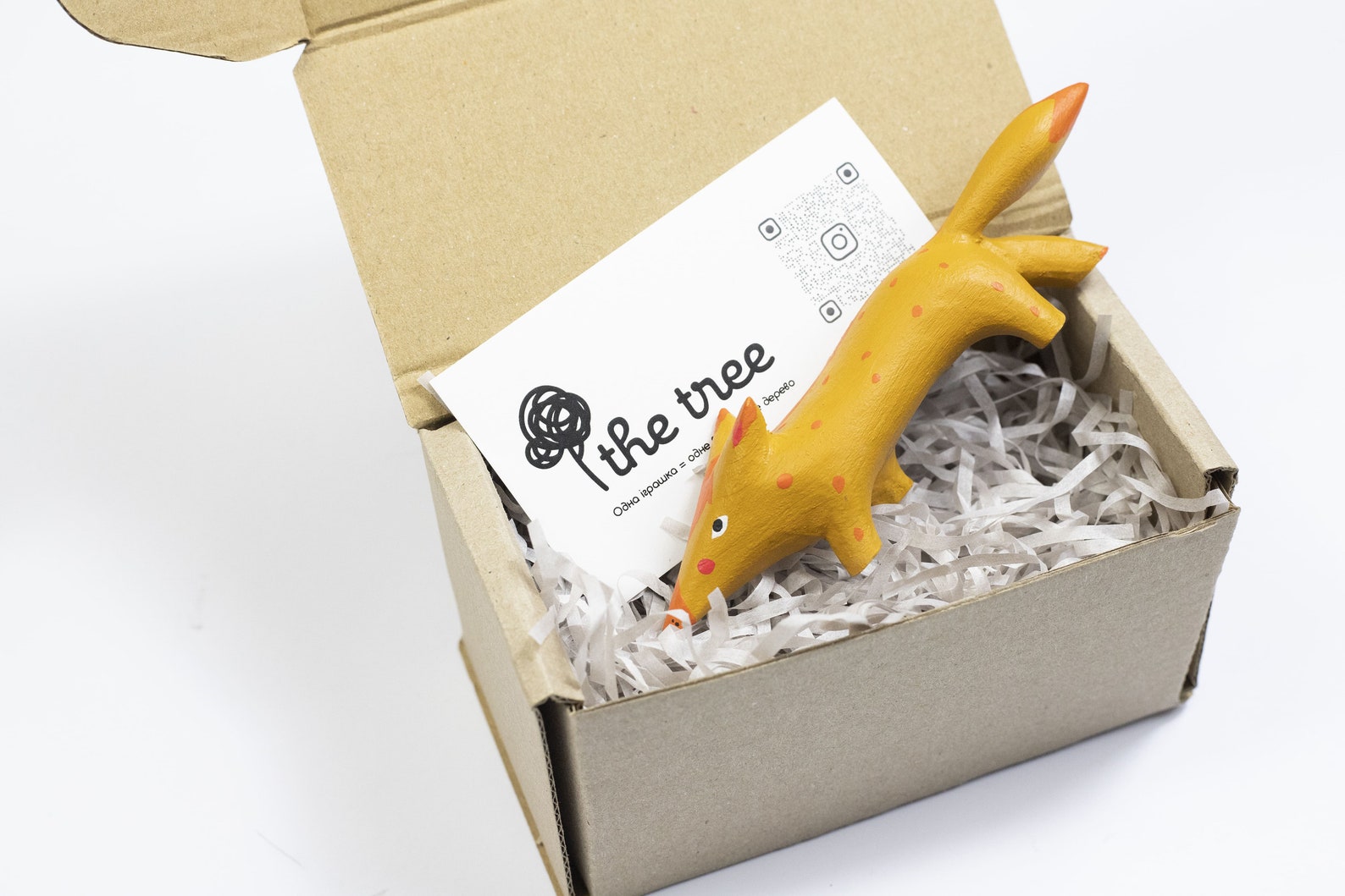 Handmade Wooden Fox Animal Figure, Montessori Toys, Waldorf Toys ...