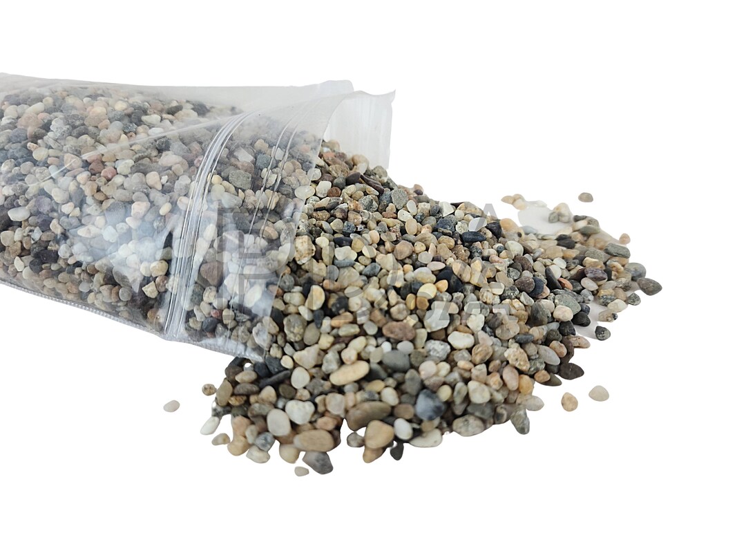 Aquarium Pebble Gravel: Natural Terrarium Substrate, Tropical Fish Tank ...