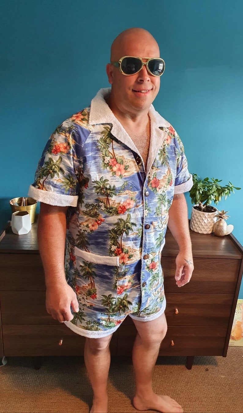 Mens Retro Swim Suits & Cabana Sets