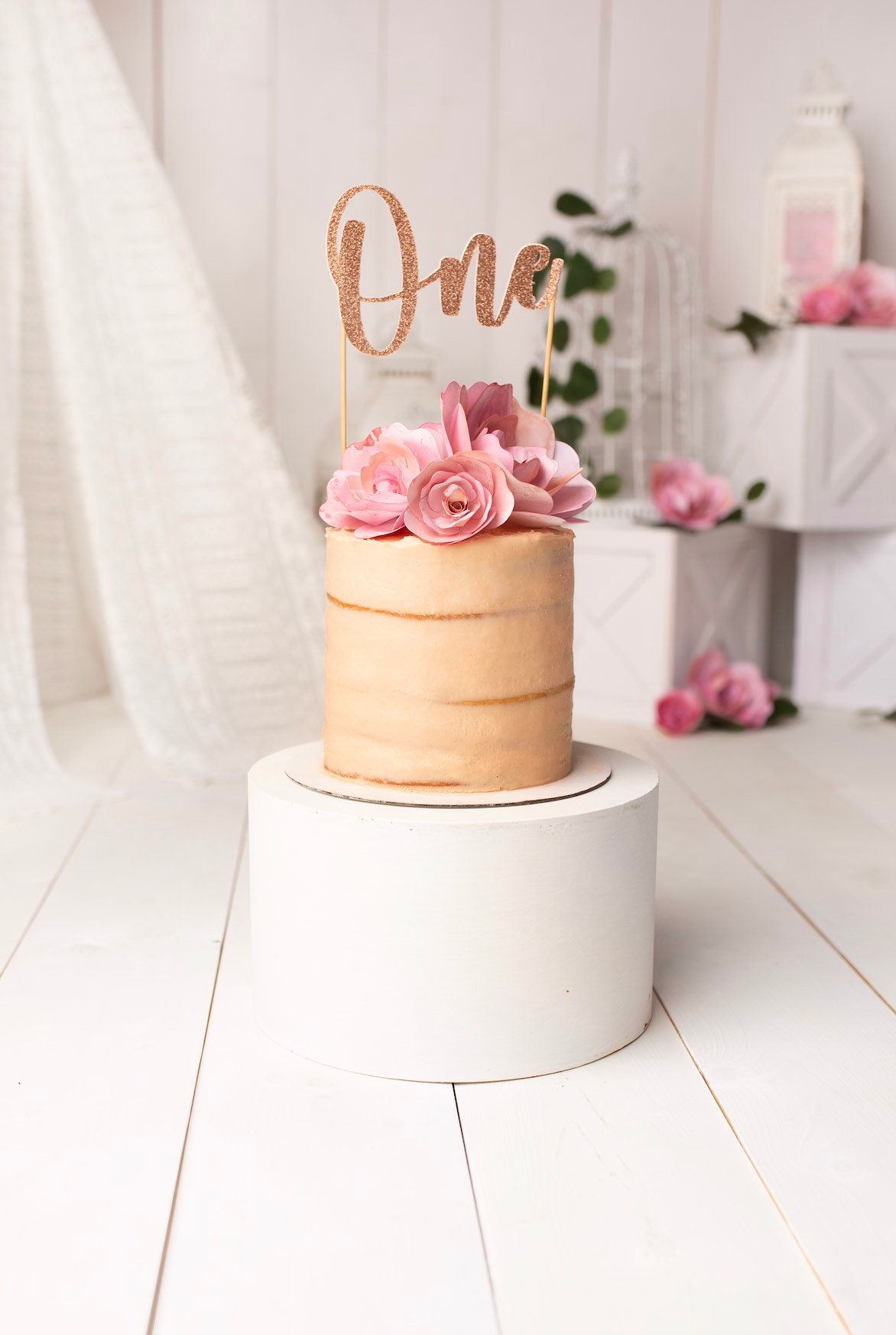 CAKE TOPPER ONE First Birthday Topper Cake Smash Topper | Etsy