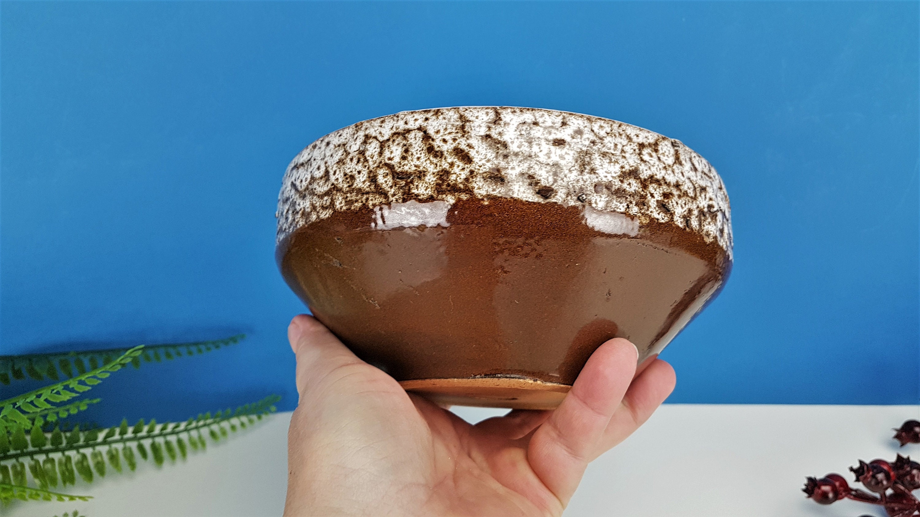 Mid Century Flower Pot Planter Vintage Flower Pot Boho - Etsy