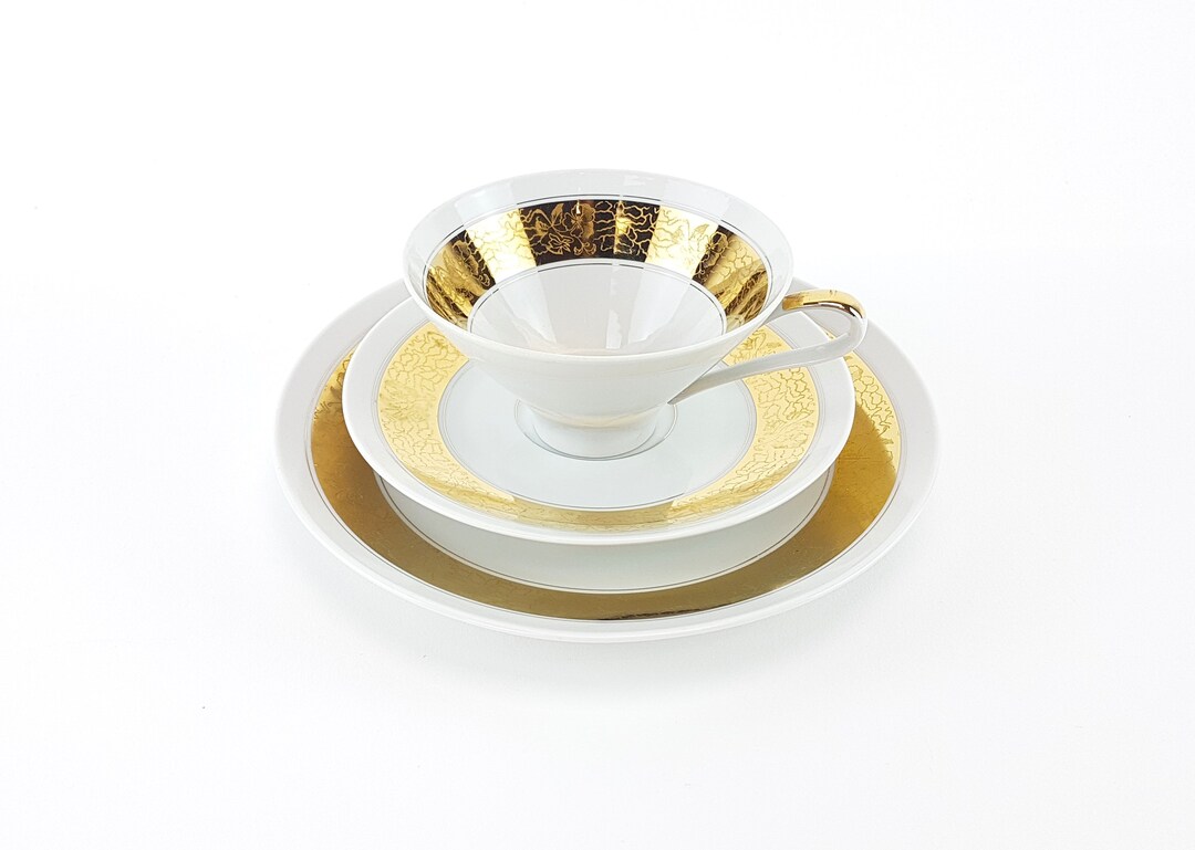 Vintage Place Setting Coffee Cup / Coffee Place Setting Made of ...