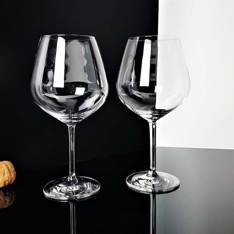 Large Wine Glasses - Etsy