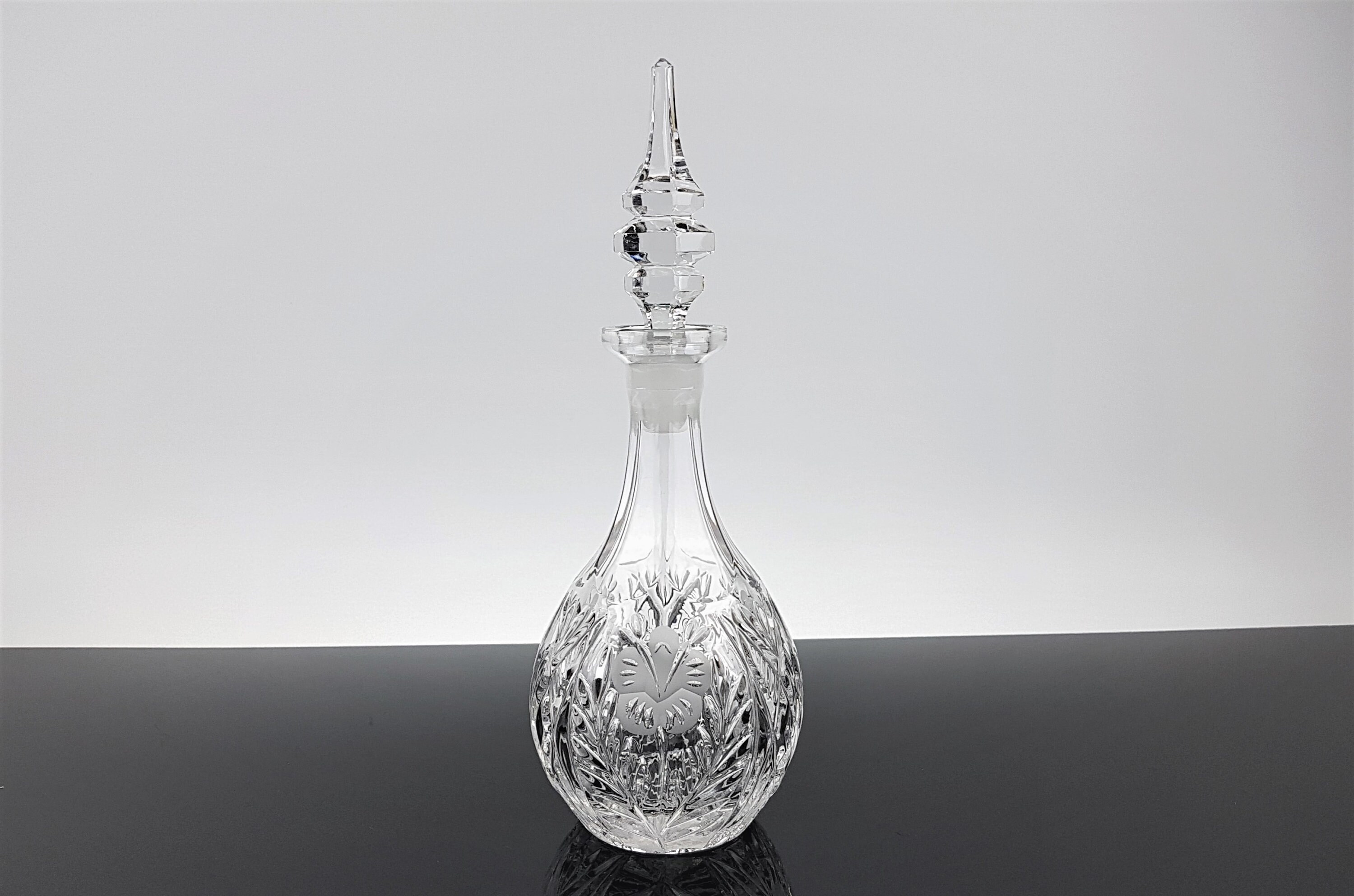 Vintage Crystal Glass Carafe / Decanter / Bottle by Nachtmann | Etsy