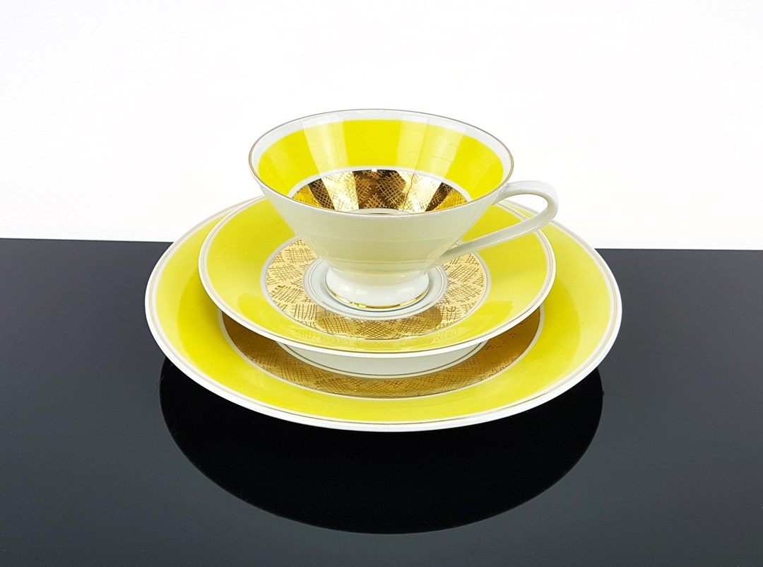 Vintage Place Setting Coffee Cup / Coffee Place Setting Made of ...