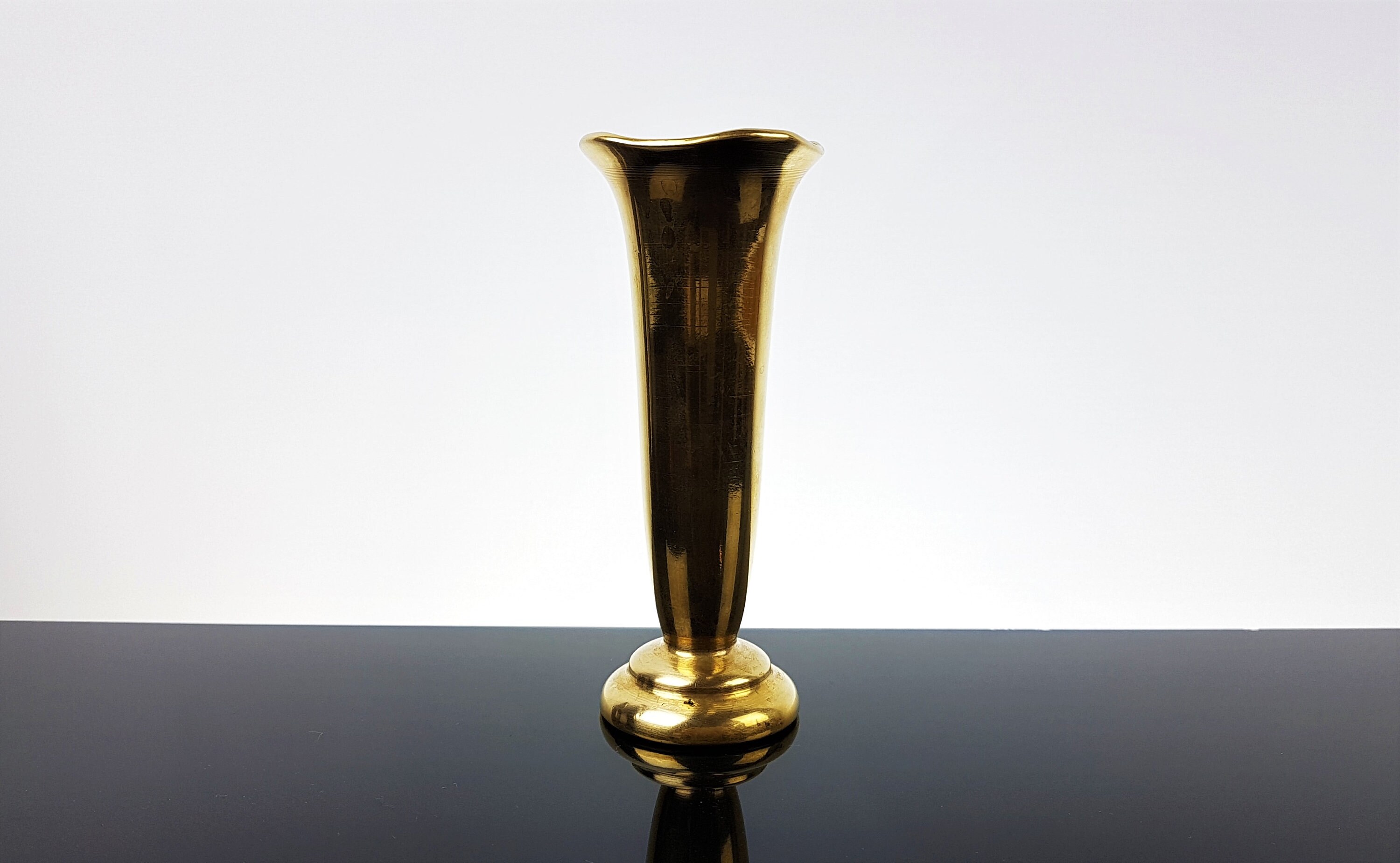 Vintage Mini Vase Made of Brass Table Decoration Cottage - Etsy