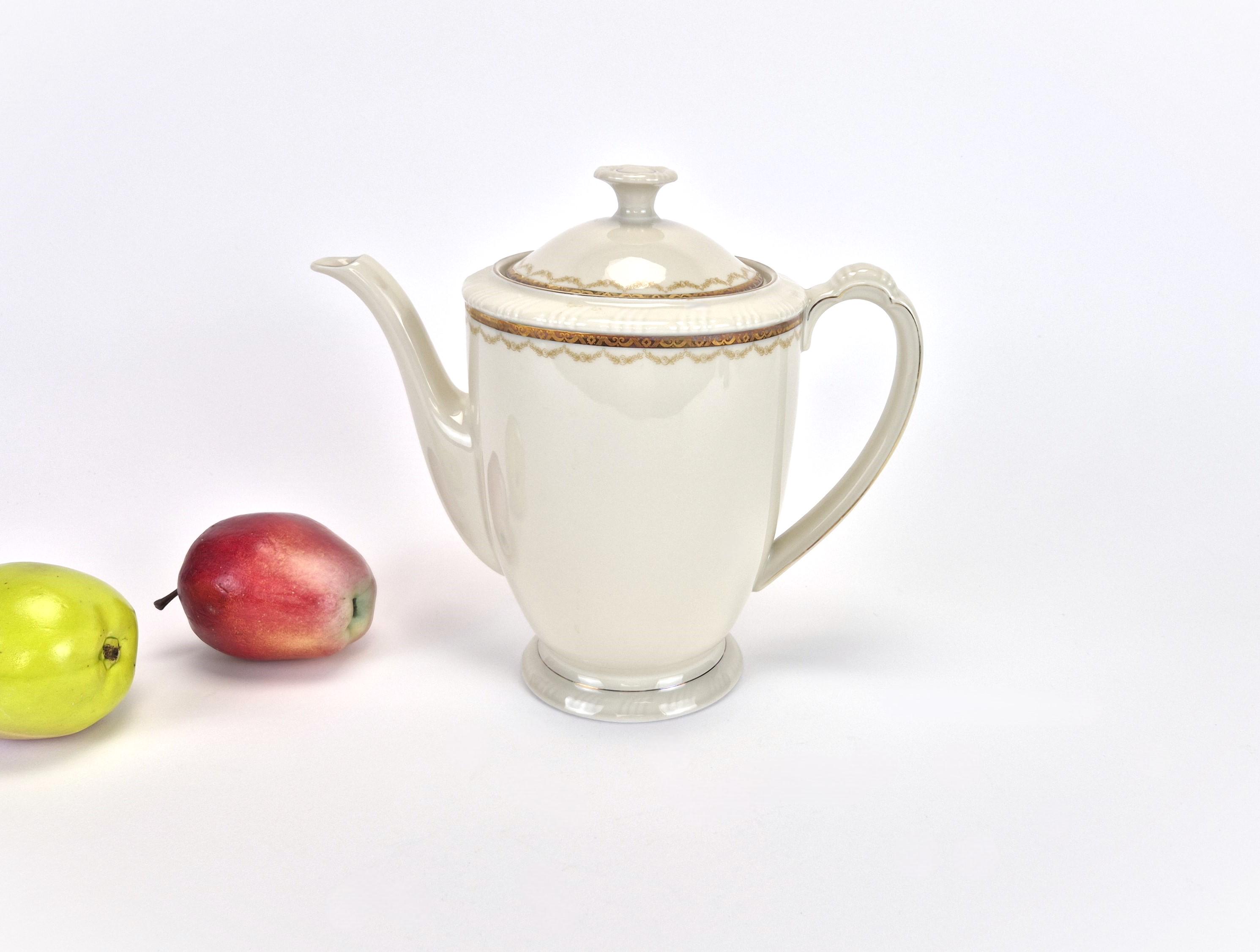 Noble Art Deco Coffee Pot Made of Porcelain by Altschönwald Teapot - Etsy