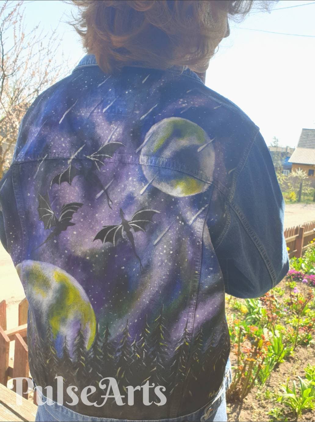 Customized Jacket Starry Night Jacket GOT Dragons of Game - Etsy