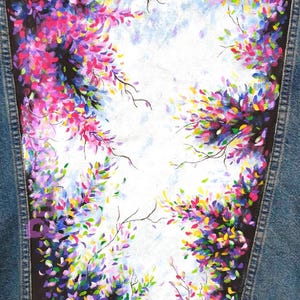 Artwork Jacket Personalised Clothes Jacket Painted Jacket With Nature ...