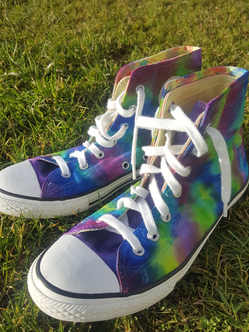 Hand Painted Converse, Custom Painted Converse, Painted Canvas Shoes ...