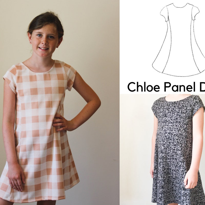 Panel Dress Pattern - Etsy