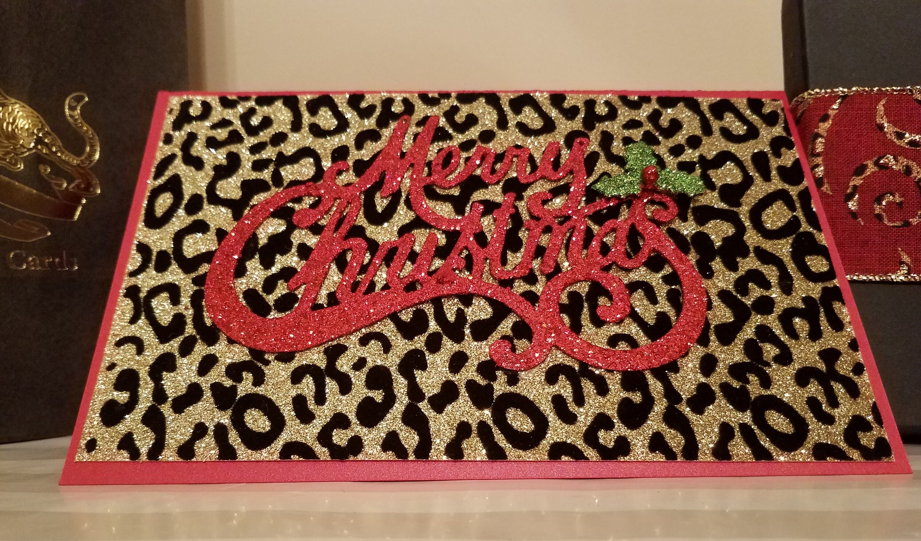 Leopard Merry Christmas Boutique Package