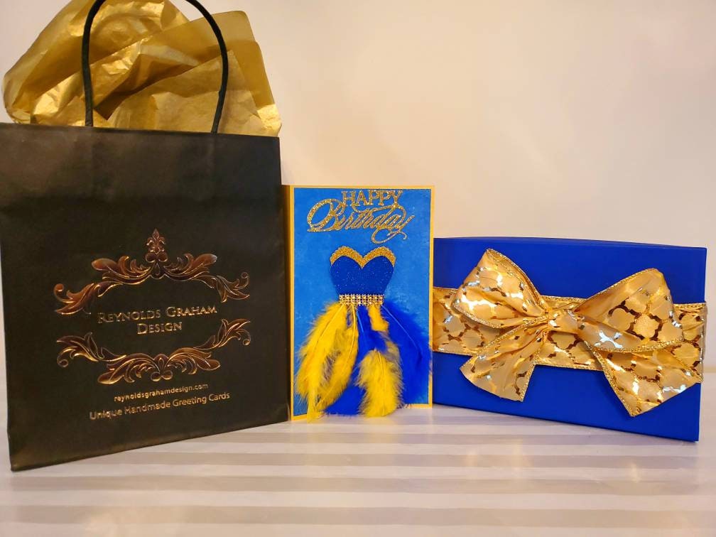Blue and Gold Birthday Boutique Package