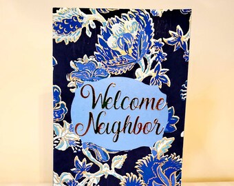 Youre Welcome Quotes About Life New Neighbor Card Welcome Neighbors ...