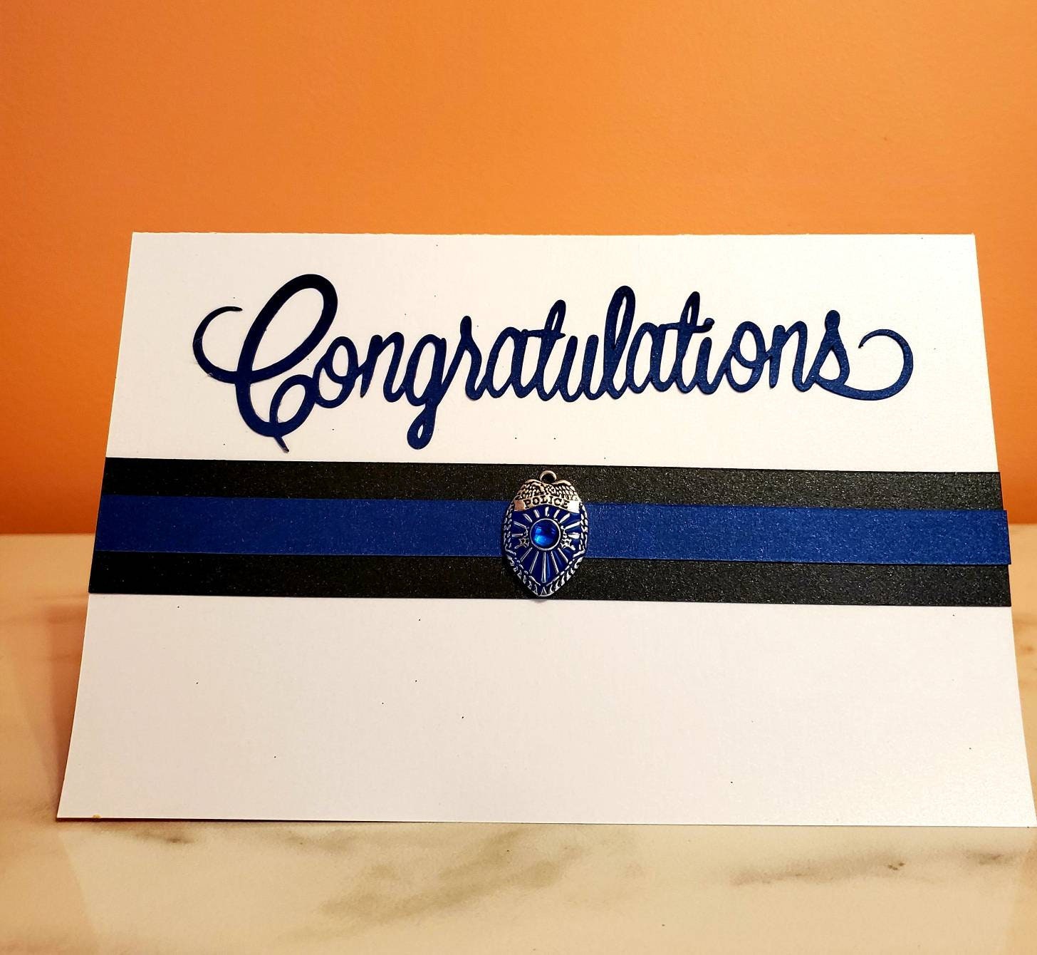 Police Officer Congratulations Card