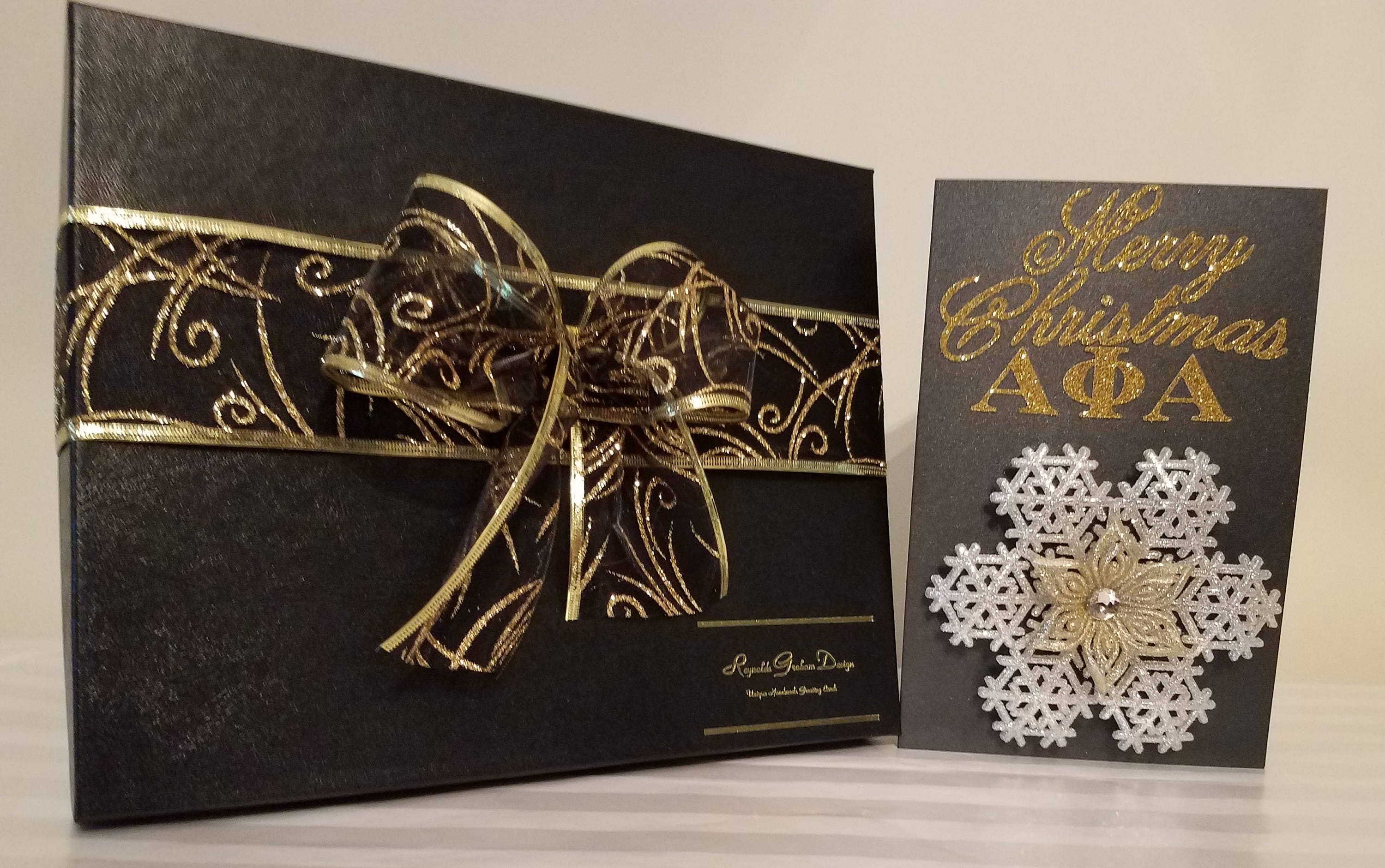 Alpha Phi Alpha Christmas Boutique Box Package