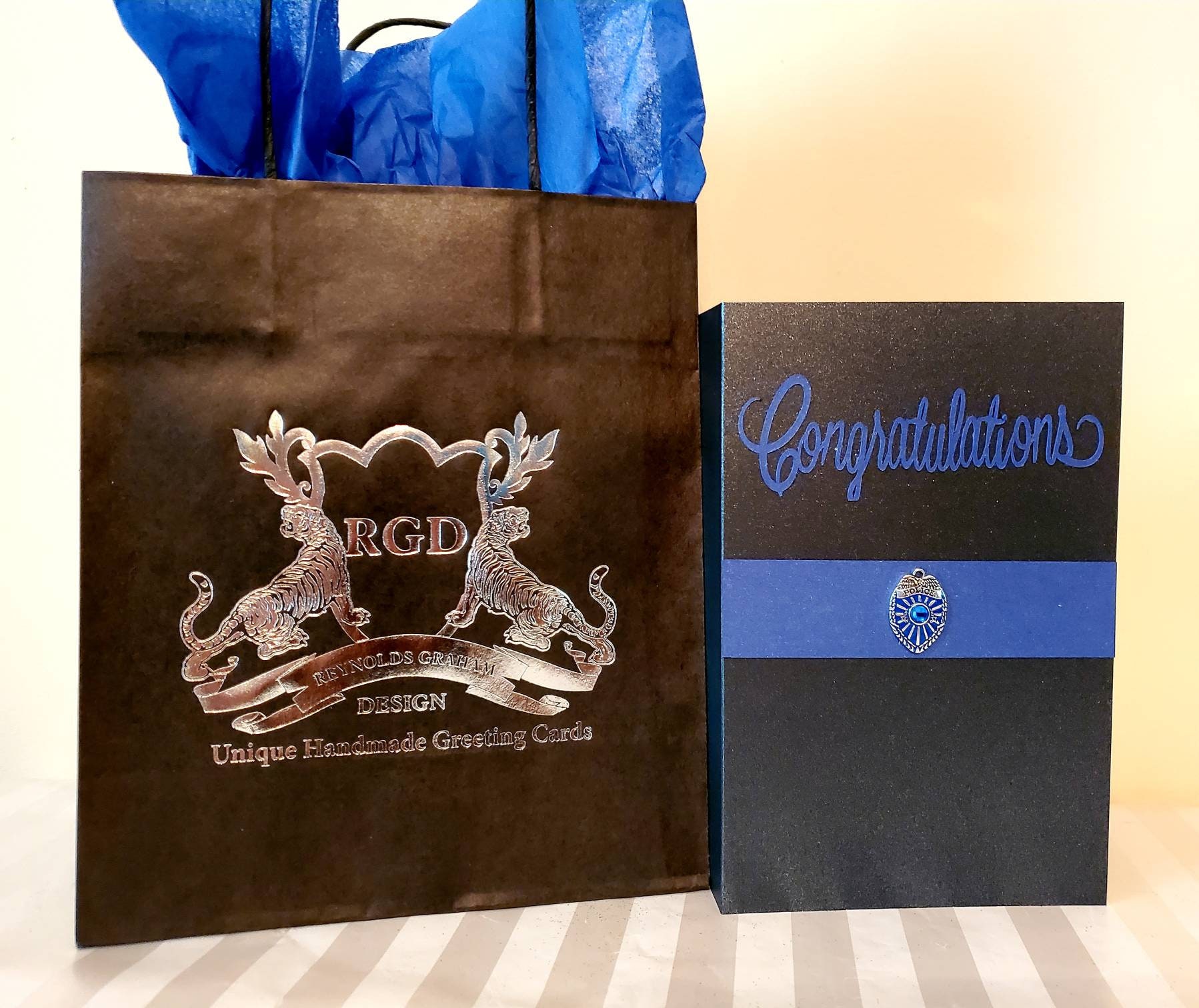 Congratulations Law Enforcement Card