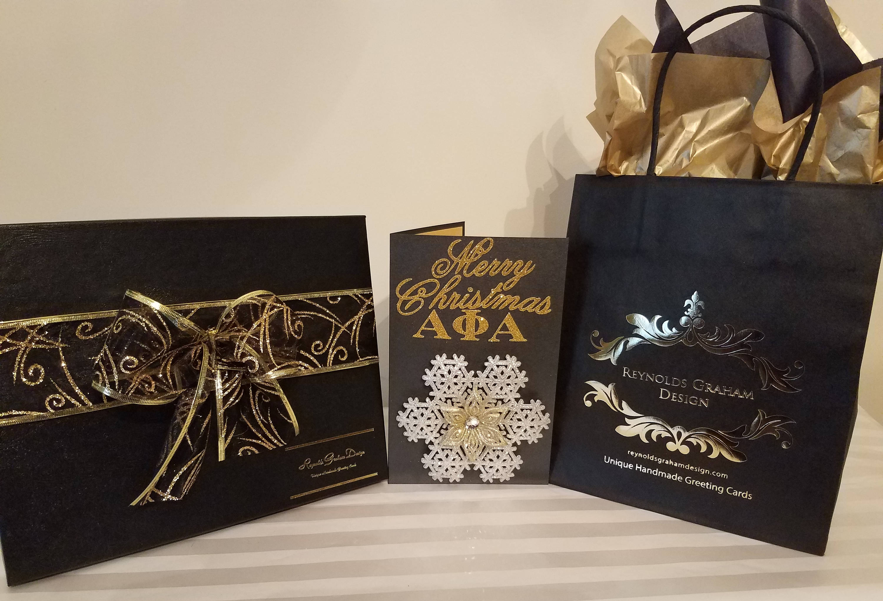 Alpha Phi Alpha Christmas Boutique Box Package
