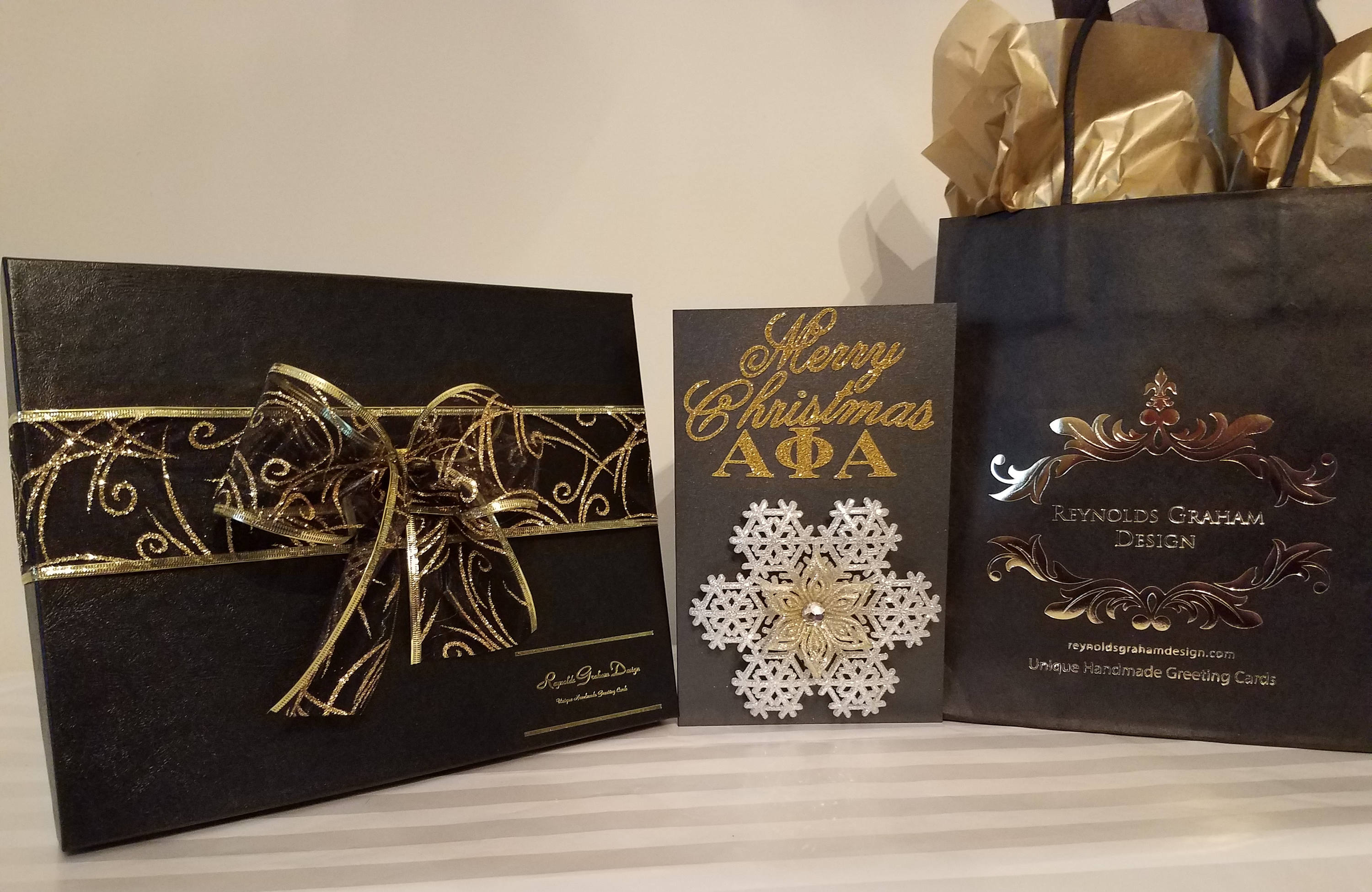 Alpha Phi Alpha Christmas Boutique Box Package