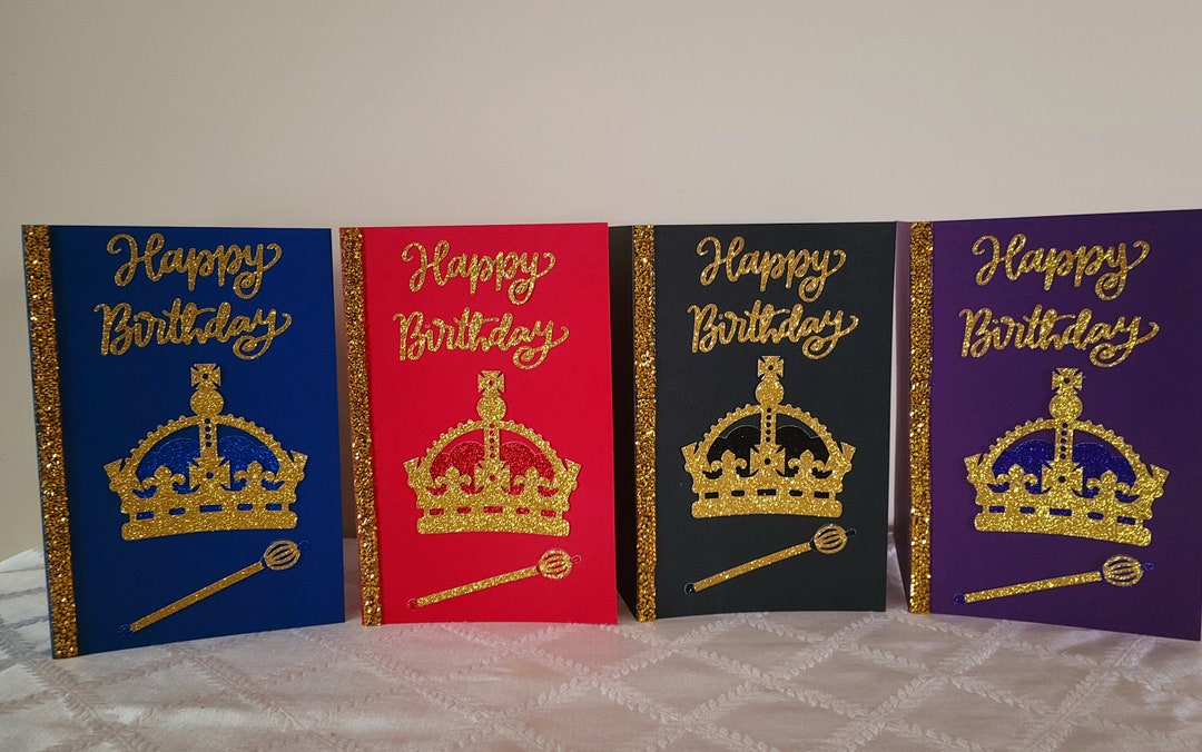 Happy Birthday Crown and Scepter - Etsy