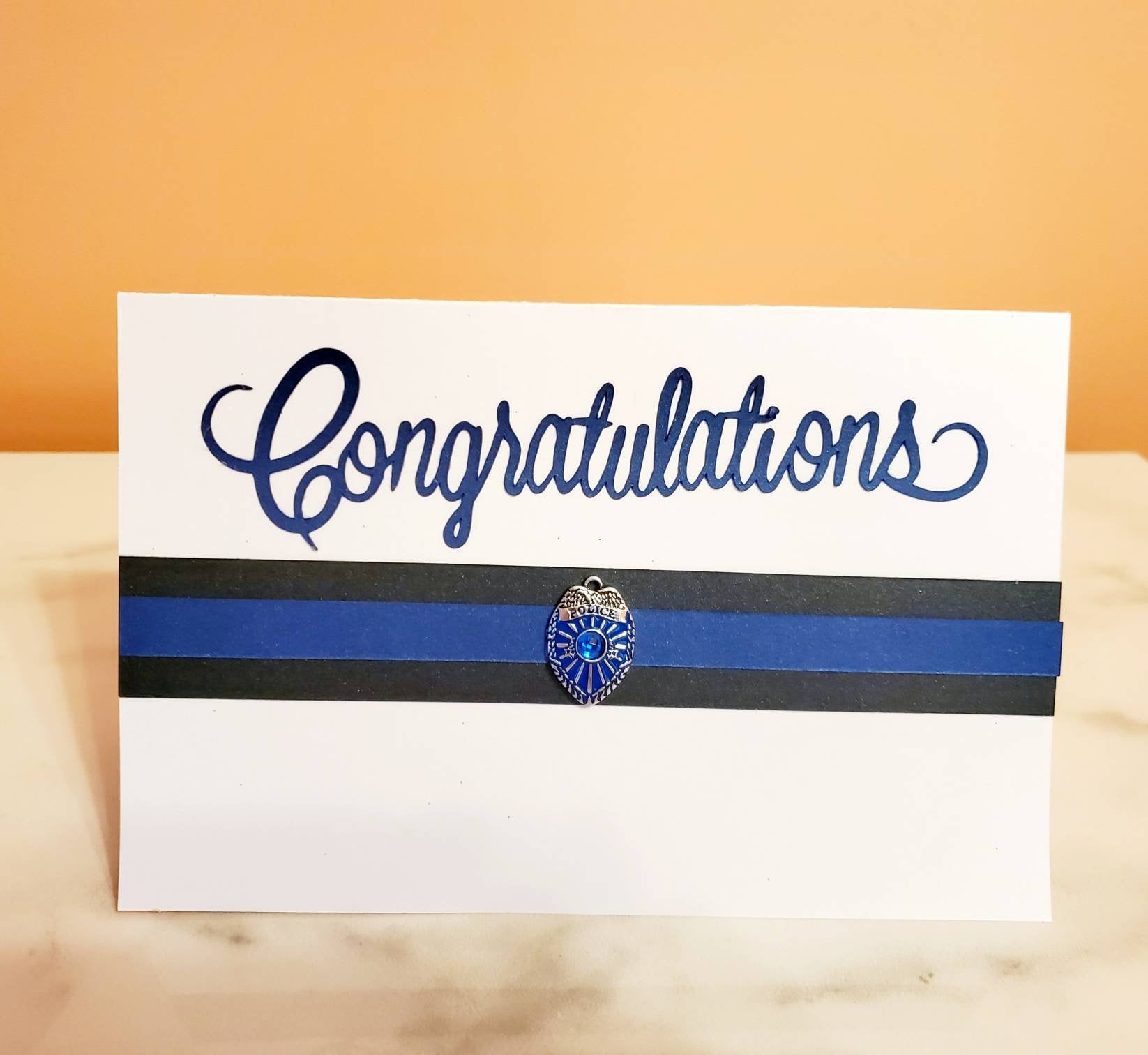 Police Officer Congratulations Card