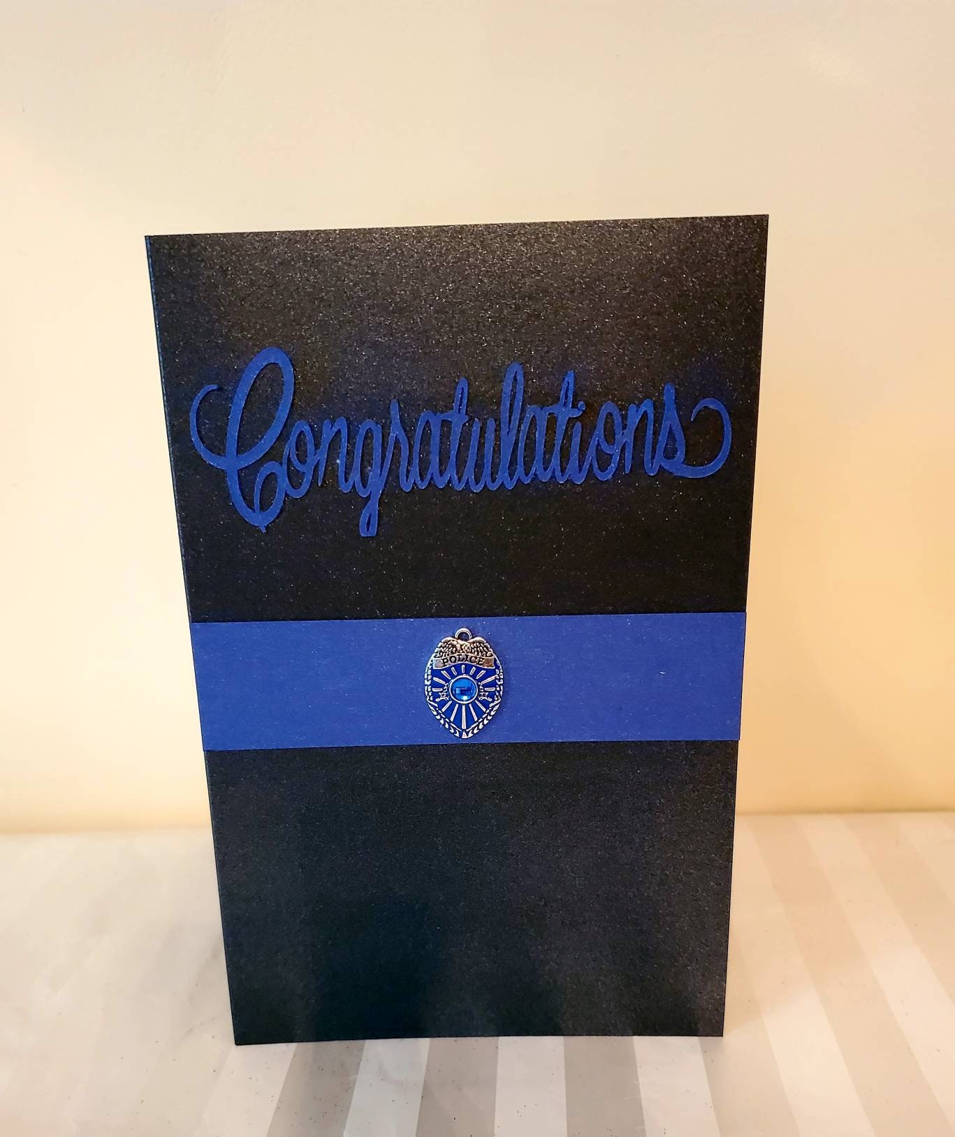 Congratulations Law Enforcement Card