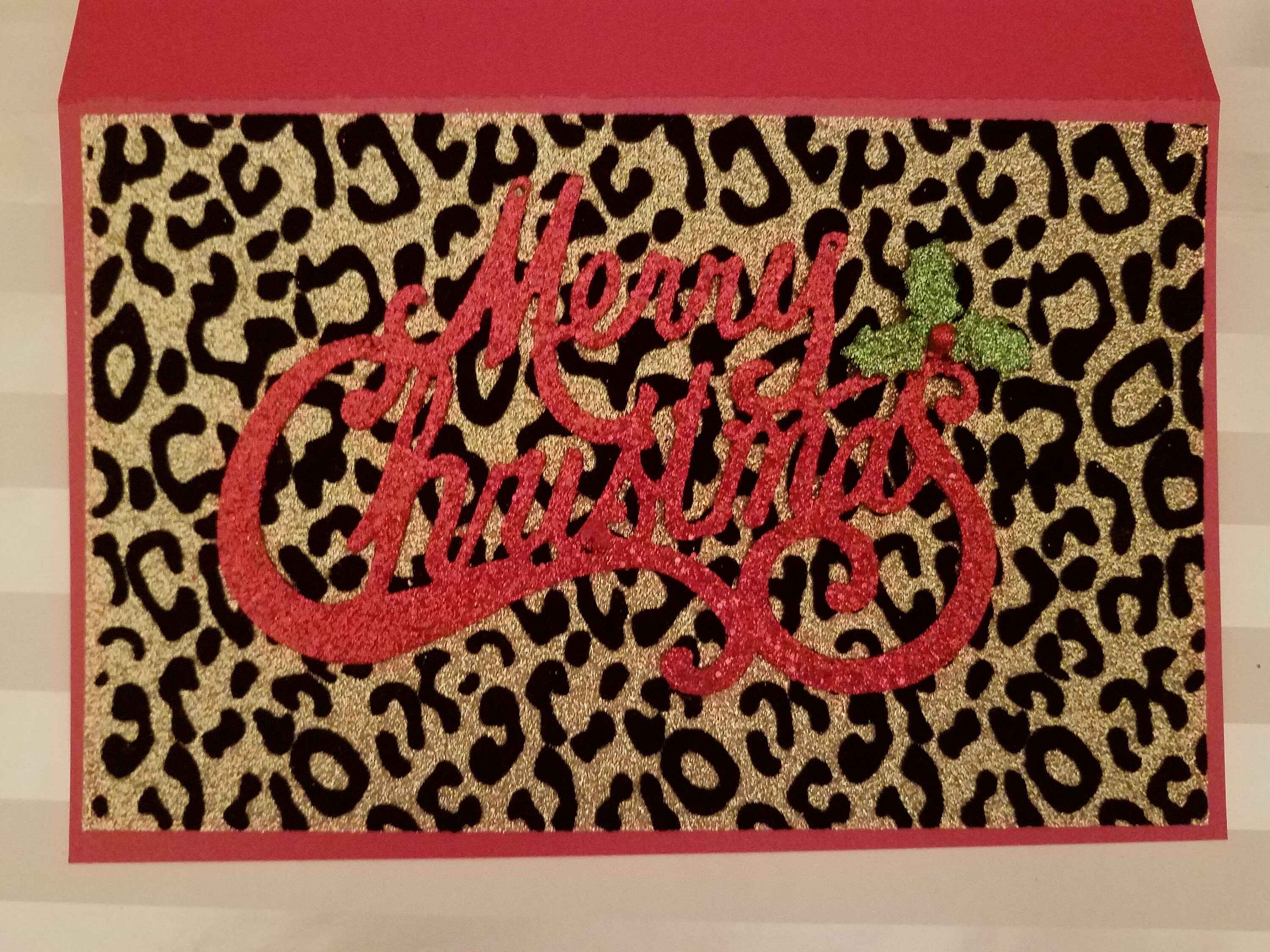 Leopard Merry Christmas Boutique Package