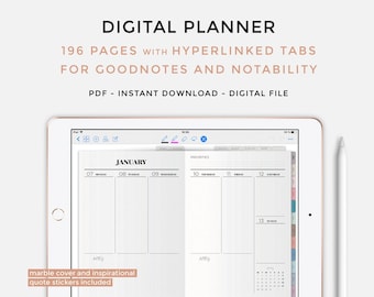 Digital planner | Etsy